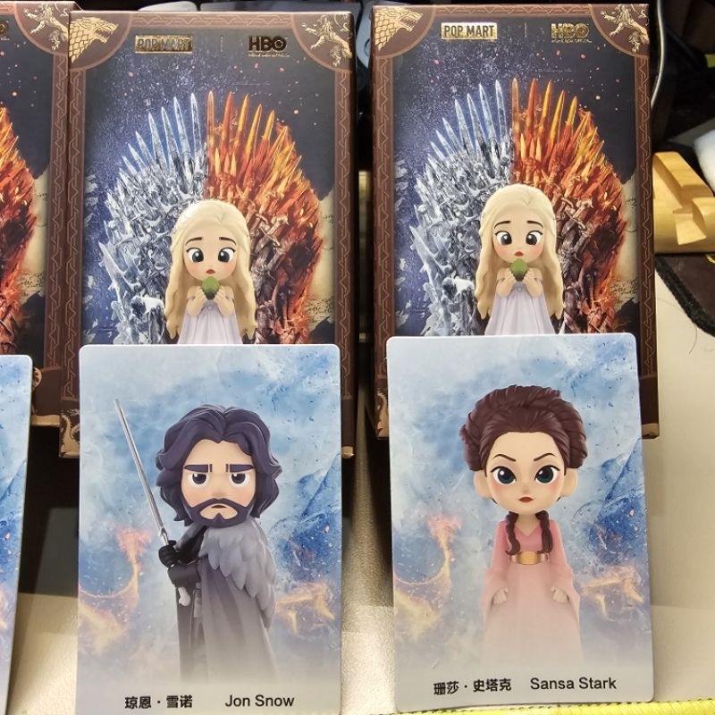 popmart game of thrones แม่มังกร jon snow sansa stark | Shopee Thailand