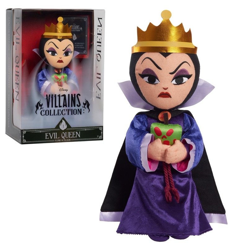 (ของแท้100%) Disney Villains Collection: Evil Queen Plush, 13-inch ...