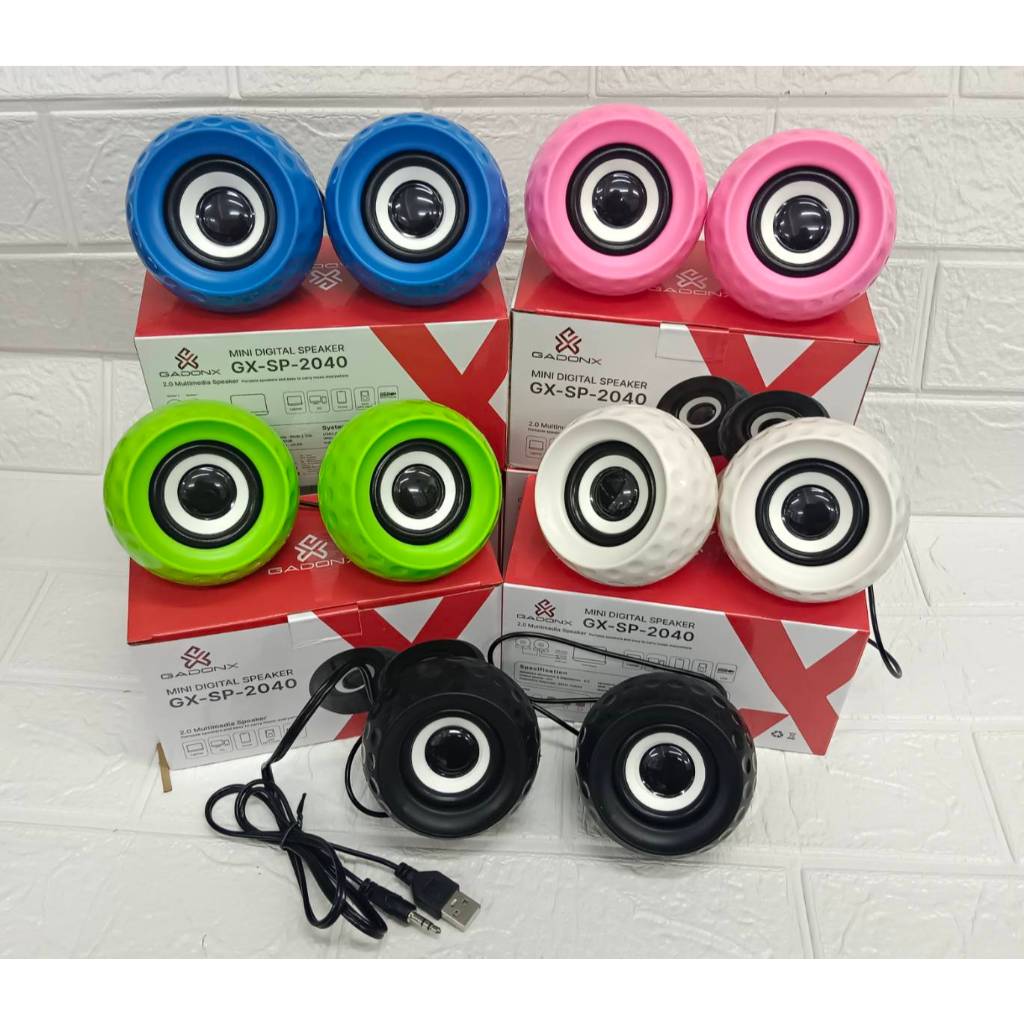 ลำโพงคอม USB GADONX GX-SP-2040 | Shopee Thailand