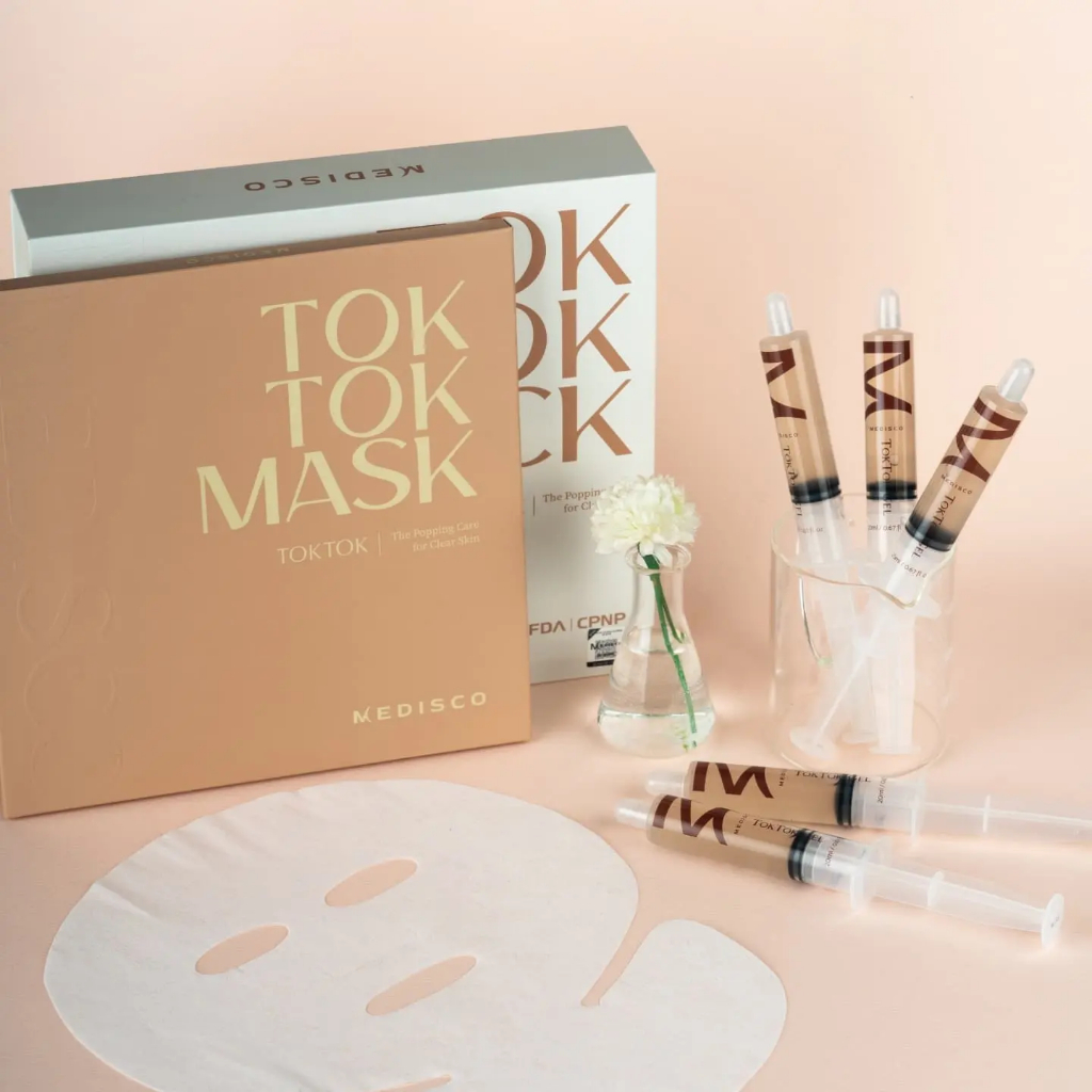 Medisco Tok Tok Mask 20 ml x 5 มาร์คบำรุงเร่งด่วน ของแท้ 💯 % นำเข้าจาก ...