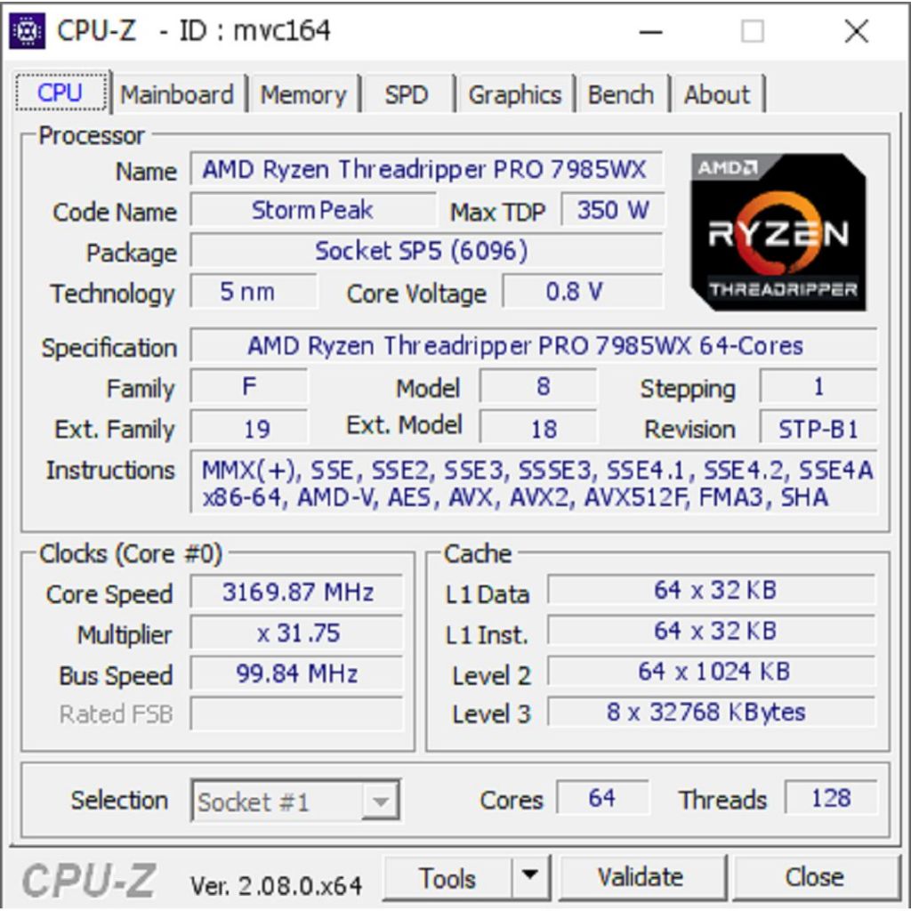 [Pre] AMD Ryzen Threadripper Pro 7965WX 7975WX 7985WX 7995WX ซีพียู CPU ...