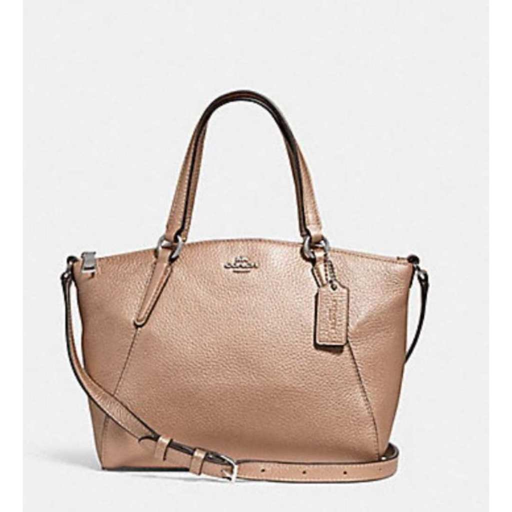 Coach แท้ มือหนึ่ง ตำหนิเบา MINI KELSEY SATCHEL IN PEBBLE LEATHER ...