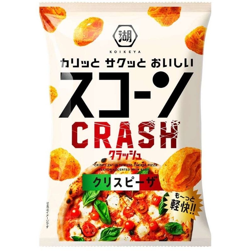 KOIKEYA Scon Crush CHEESE PIZZA คามารูโจ้ สโคน รสพิซ่าและชีส ทำจาก มัน ...