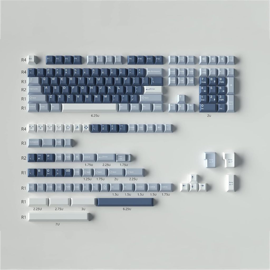 [โค้ดคุ้มลด 20%] Dekay Keycap Series PBT Doubleshot Dyesub Mechanical ...