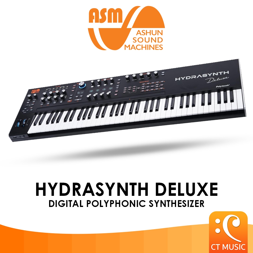 ASM Hydrasynth Deluxe HSLX Digital Polyphonic Synthesizer คีย์บอร์ด ...
