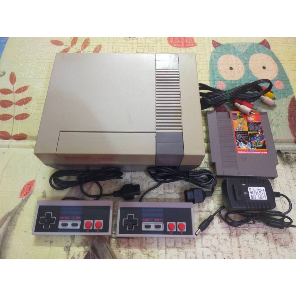 เครื่อง NES ASIAN VERSION + ตลับเกมส์ NES 852 IN 1 อุปกรณ์ครบชุด พร้อม ...
