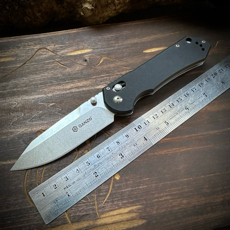 มีดอเนกประสงค์ มีดพับGanzo G7452 ของแท้100% ใบมีดยาว 3.5 นิ้วใบมีดเหล็ก 440C | Shopee Thailand
