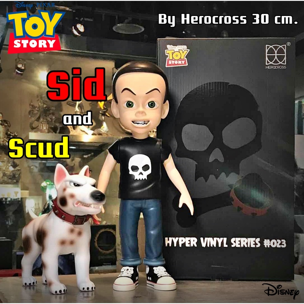 (มีของพร้อมส่งงานแท้) Figures Disney Hyper Vinyl Series #023 Sid and ...