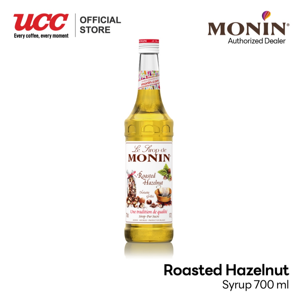 MONIN Roasted Hazelnut Syrup น้ำเชื่อมกลิ่นโรสท์เฮเซลนัท 700ml ...