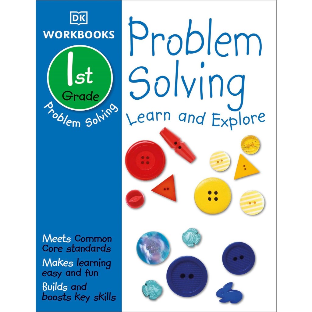 DK Workbooks Problem Solving 1st Grade learn and explore หนังสือเด็ก ...