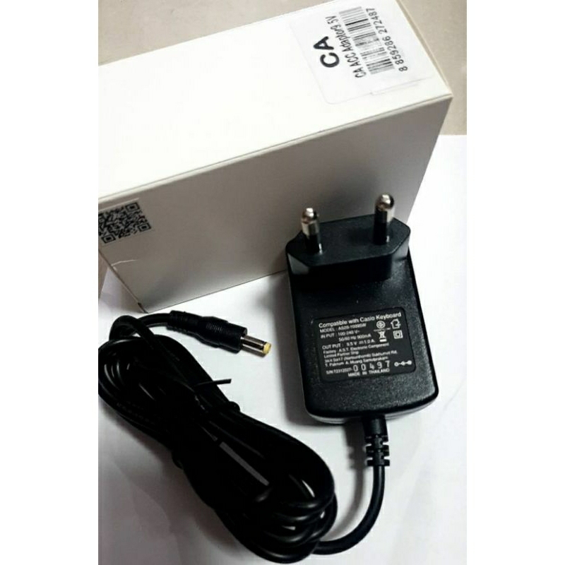 Casio Adapter 9.5V. AC DC for Casio Piano Keyboard อะเดปเตอร์ สำหรับ ...