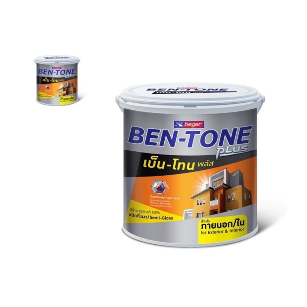 เบเยอร์เบ็นโทนพลัส Beger Bentone Plus Semi-Gloss ชนิดกึ่งเงา ขนาด 18 ...