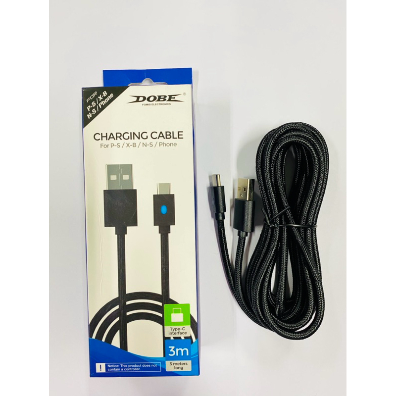 สายชาร์จ Type C ยาว3เมตร สำหรับ P S X B N S Phone Shopee Thailand