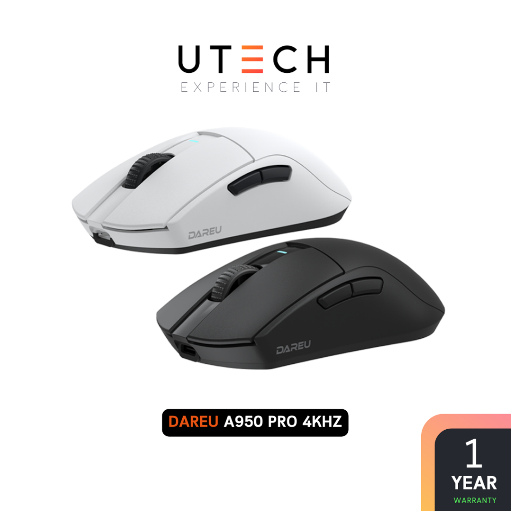 เมาส์ Dareu A950 Pro Gaming Mouse 3 Mode Wireless PAW3395 4KHz Nordic ...