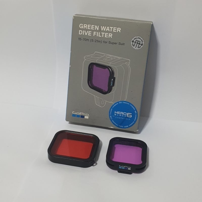GREEN WATER DIVE FILTER Gopro Hero 7,6,5 กันน้ำ ป้องกันกรณีดำน้ำ ...