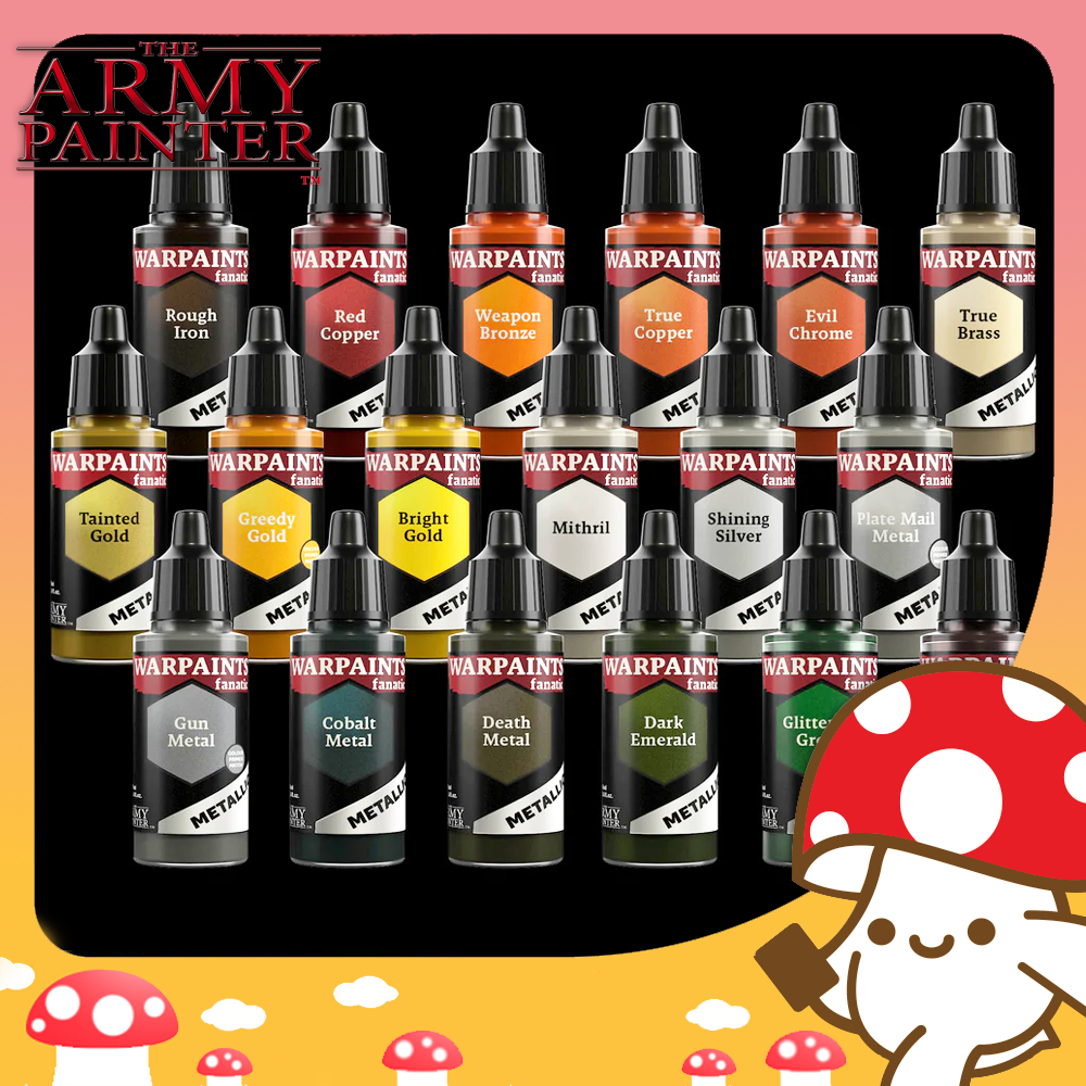 The Army Painter : Warpaint Fanatic - Metallic สีเพนท์โมเดล จาก Kinoko ...