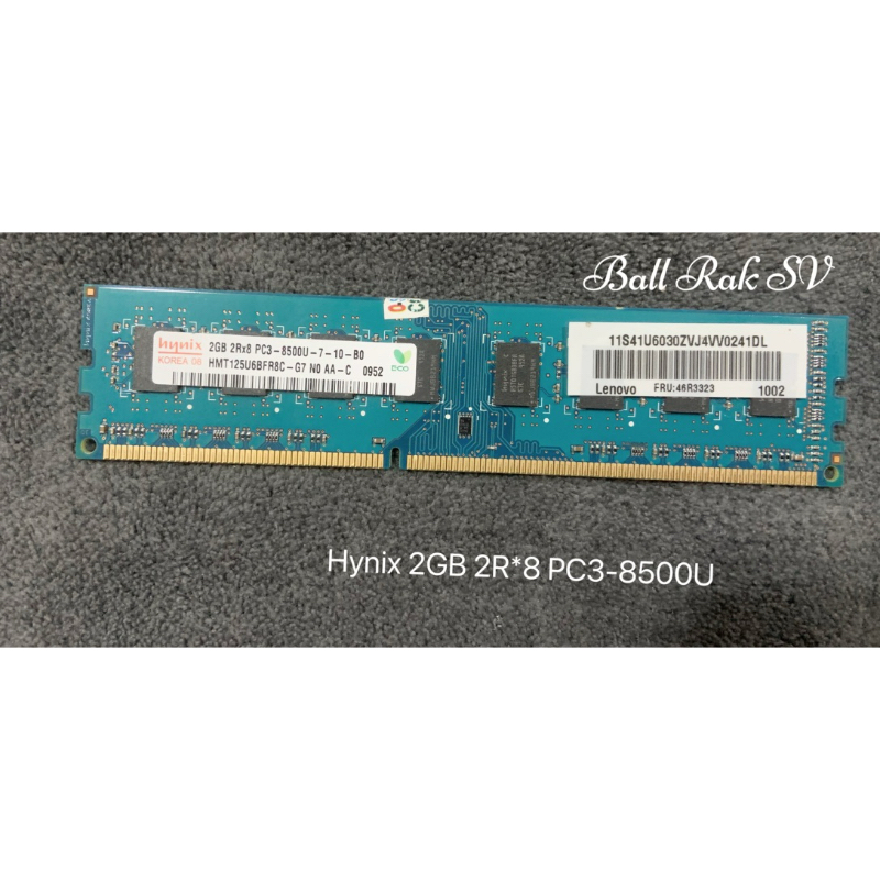 Ram Hynix 2GB 2R*8 PC3-8500U | Shopee Thailand