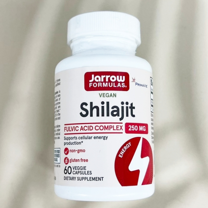 [Jarrow Formulas®] Vegan Shilajit Fulvic Acid Complex 250 mg 60 Veggie ...