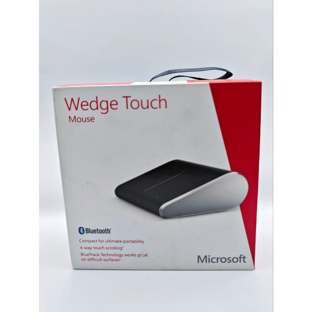 Microsoft Wedge touch mouse เมาส์ไร้สาย Bluetrack เล็ก พกง่าย สัมผัส 8D ...