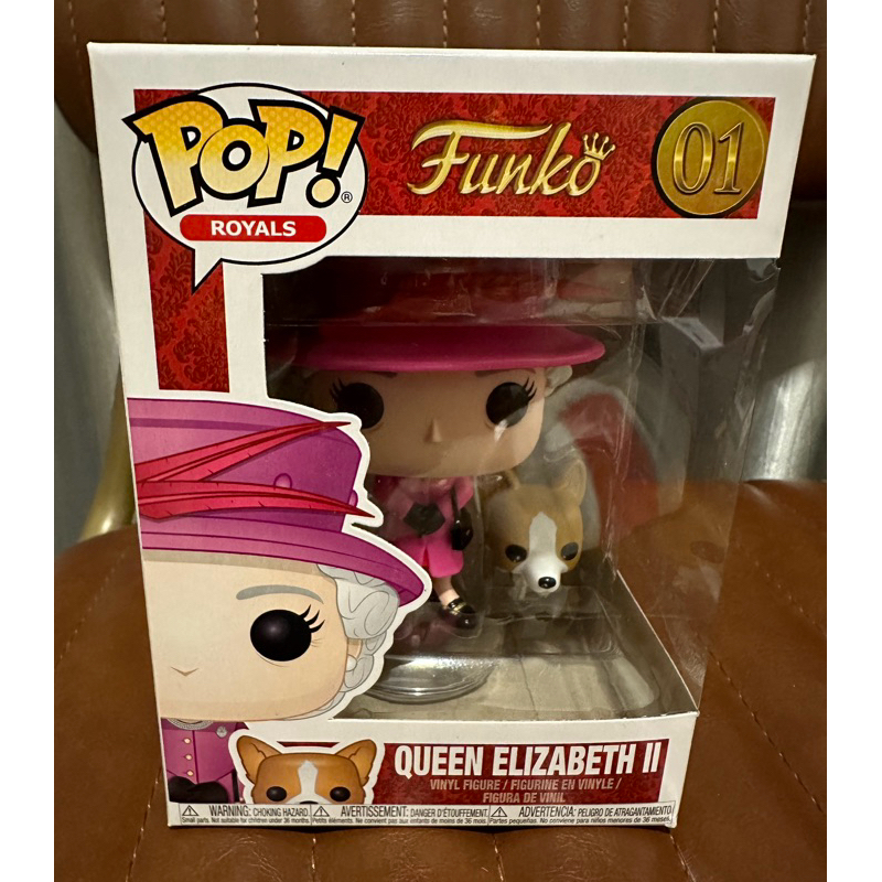 Funko Queen Elizabeth ชุดชมพู ตัว Royals family ราชวงศ์อังกฤษ ของแท้ ...