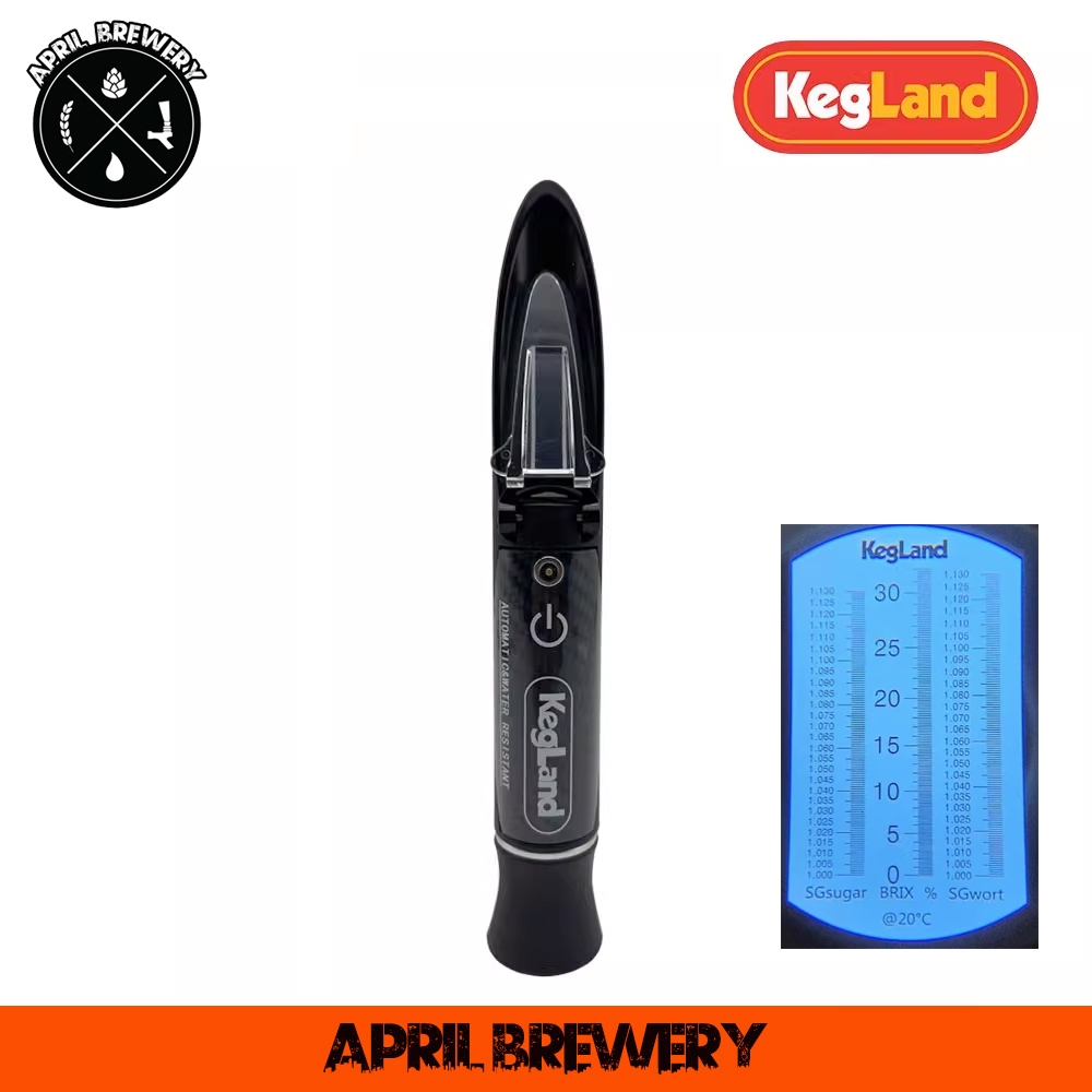 Saber LED Refractometer Water Resistant Three Scale ใช้ วัดแอลกอฮอล์ ...