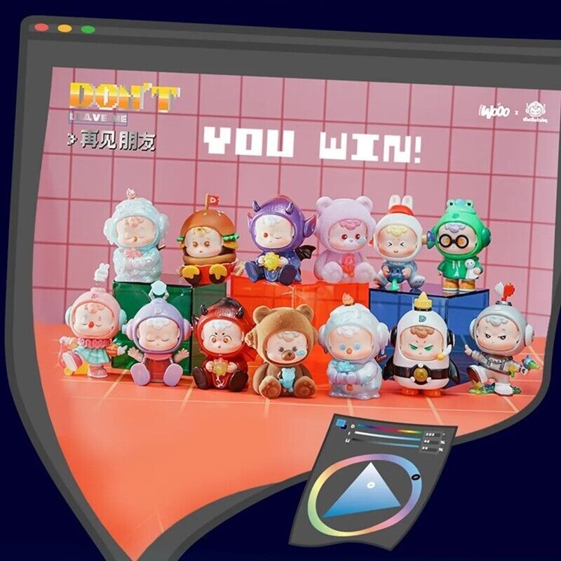 Diudiu Baby x Hidden Wooo DiuDiu Baby Don't Leave Me Series Blind box ...