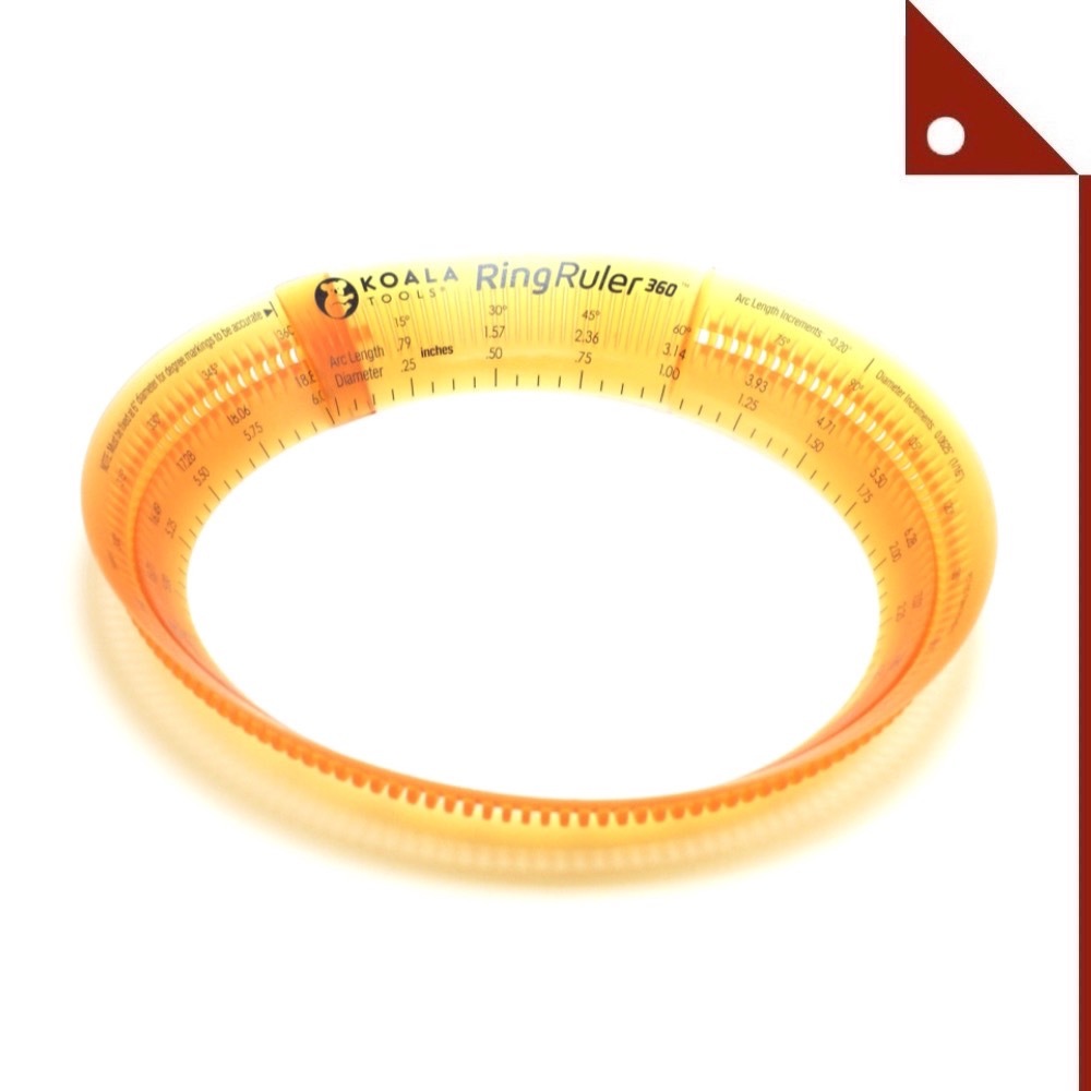 Koala : KALKT-02A* ไม้บรรทัดแบบโค้ง Tools Ring Ruler 360 Circle Stencil ...