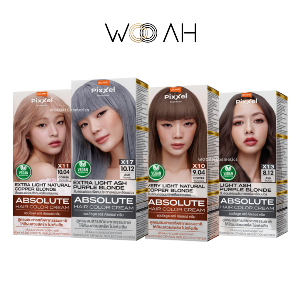 Lolane Pixxel Absolute Hair Color Cream 90g. โลแลน พิกเซล แอบโซลูต แฮร์ ...