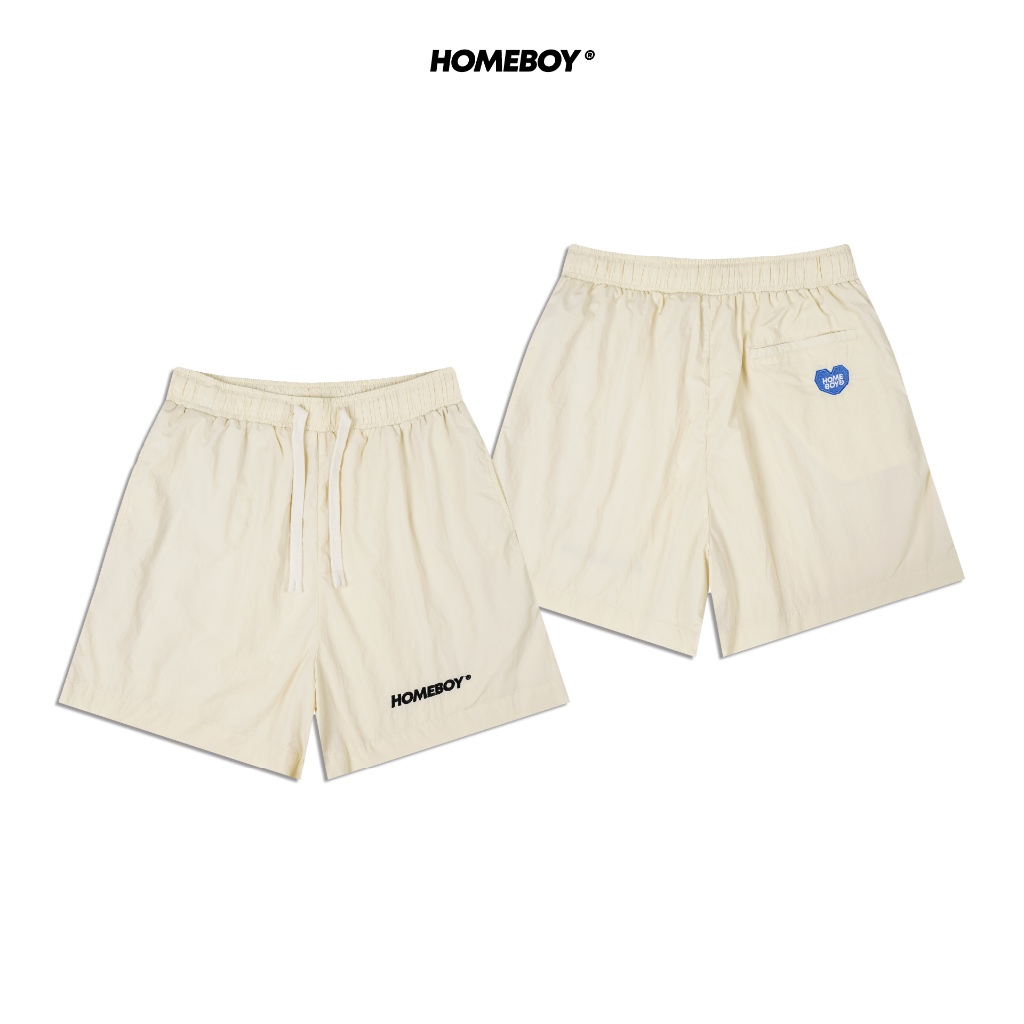 HOMEBOY กางเกงขาสั้น HB.JOGGING.SHORT - CREAM | Shopee Thailand