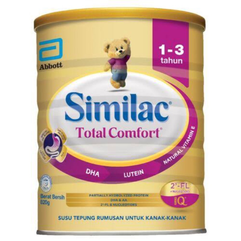 Similac: Total Comfort PLUS Milk Powder (1-3 Years Old) 820g | Shopee Thailand