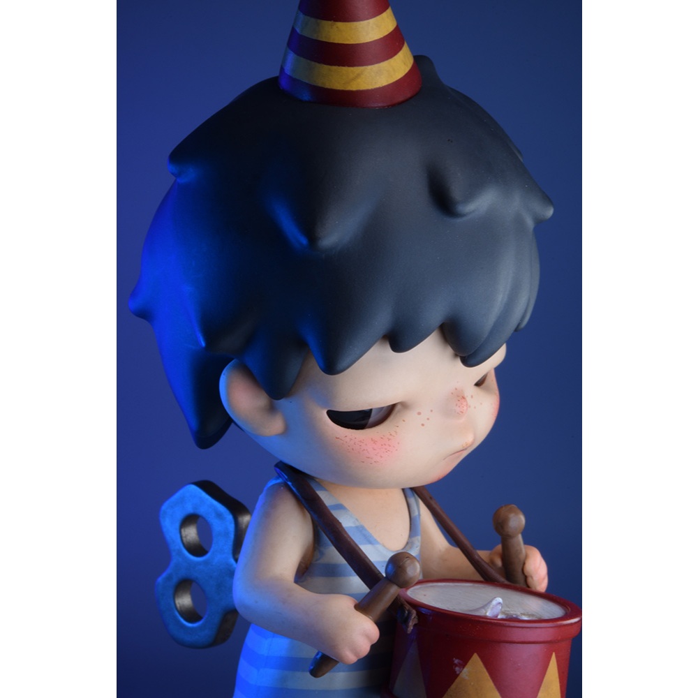 Art toy POP MART Hirono Mime Series - Fool ฮิโรโนะ ตีกลอง 100% | Shopee ...