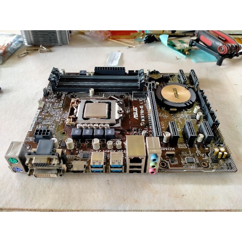 H97M-E ASUS LGA 1150+CPU G3220 3.0Ghz DDR3 bus1600 | Shopee Thailand