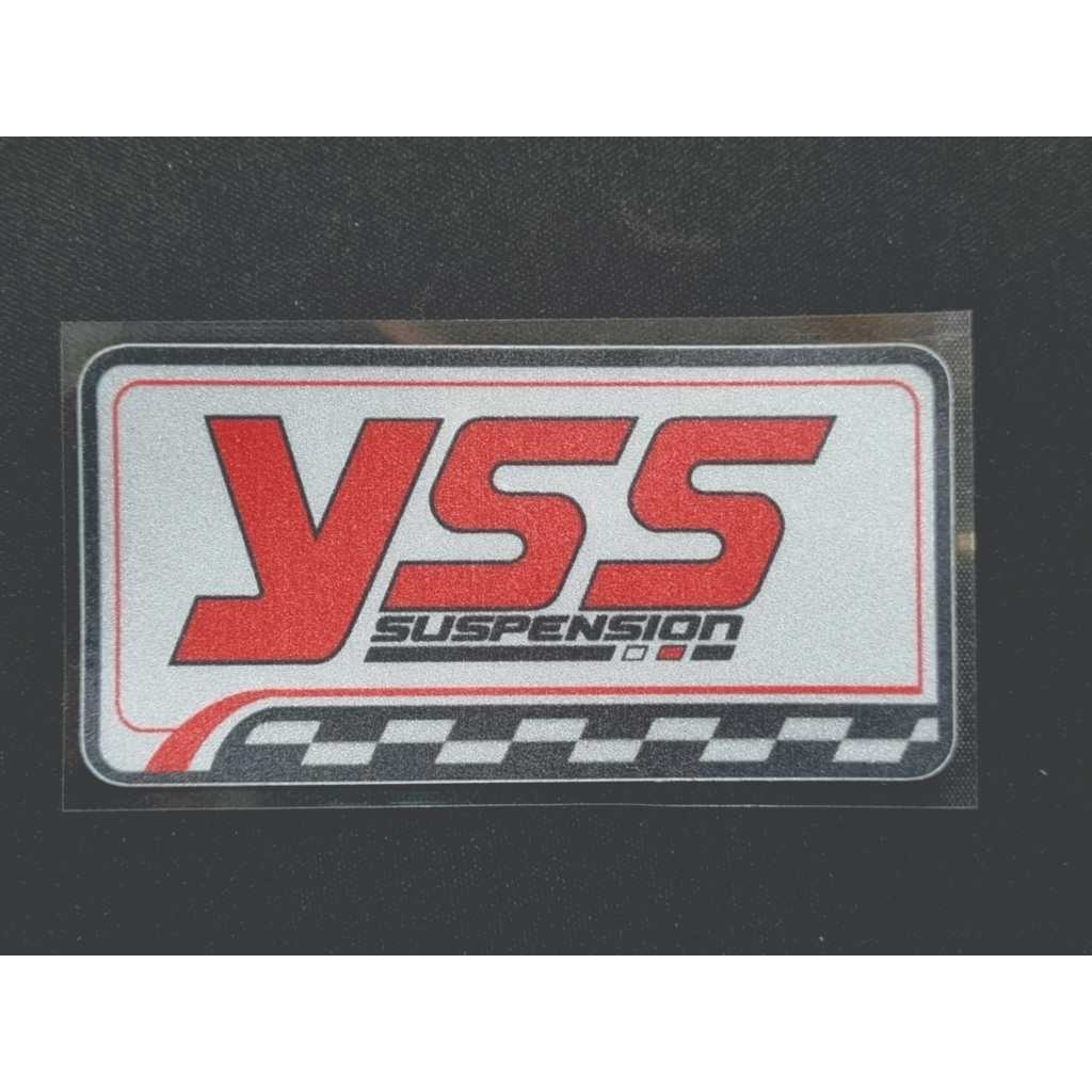 สติกเกอร์ YSS สะท้อนแสง หลังใส sticker yss reflex | Shopee Thailand