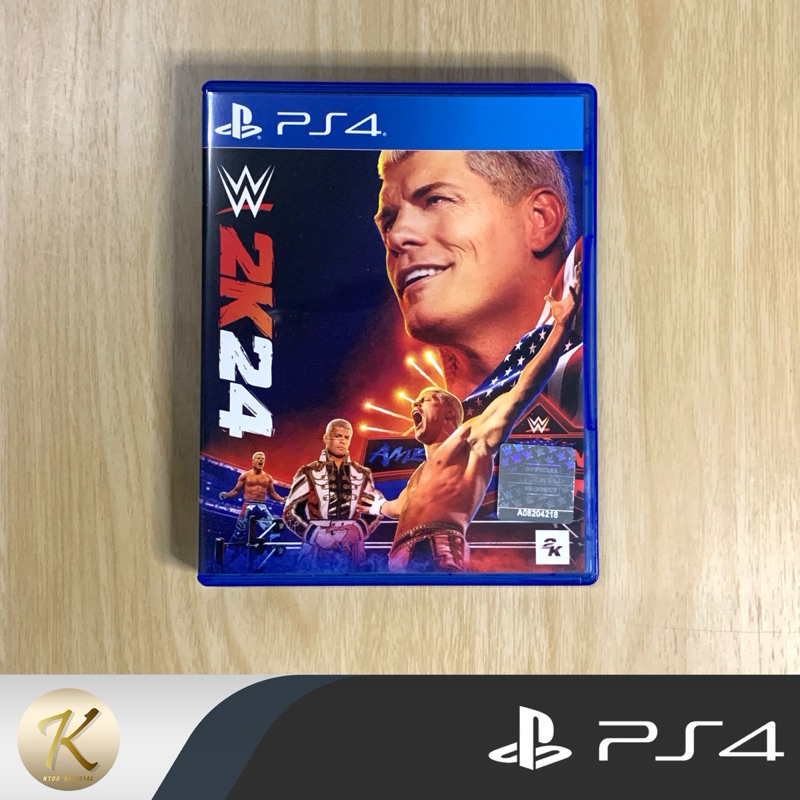 แผ่นเกมส์ PS4 : W2K24 (เกมส์มวยปล้ำ) 📍มือสอง สินค้าพร้อมจัดส่ง | Shopee ...
