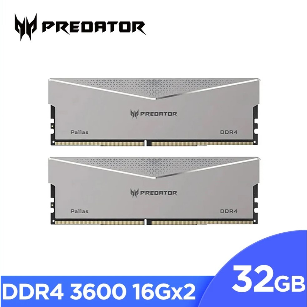 มีโค้ดลด1000 DDR4 32GB bus3600 B-die ICs Ram Pallas Predator Memory ...