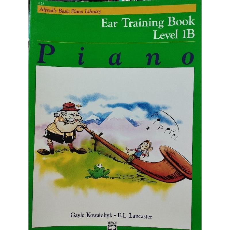 หนังสือเรียนเปียโน ALFRED BPL : EAR TRAINING BOOK LEVEL 1B/038081002620 ...