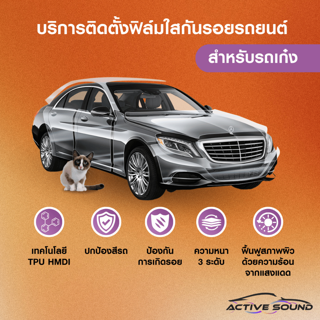 [E-service] Finnix film แรปใสกันรอย ขนาด "รถเก๋ง/SUV/MPV/รถตู้" บริการ ...