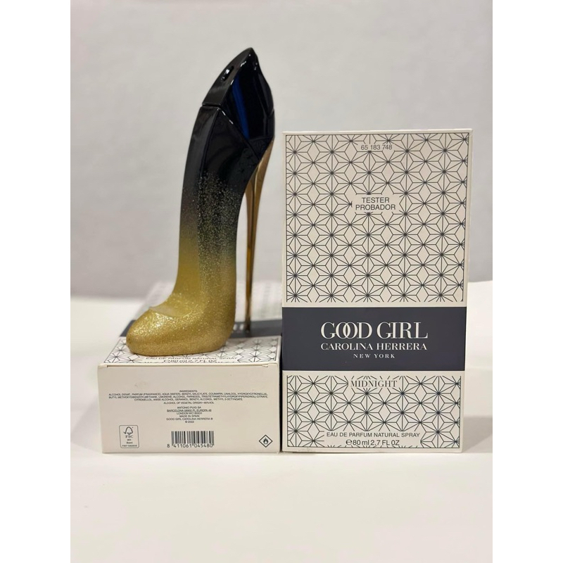 Carolina Herrera Good Girl Midnight EDP 80 ml กล่องเทสเตอร์ | Shopee ...