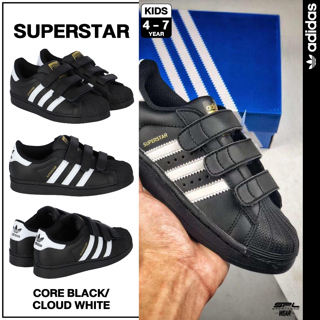 Adidas อาดิดาส รองเท้าผ้าใบ รองเท้าอดิดาส สำหรับเด็ก OG KD Superstar CF ...