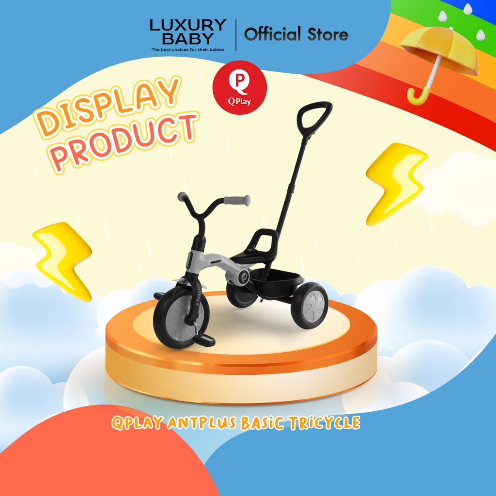 【Display Product : สินค้าตัวโชว์】Qplay Ant Plus Basic Tricycle จักรยาน 3 ล้อ ขั้นพื้นฐาน ...