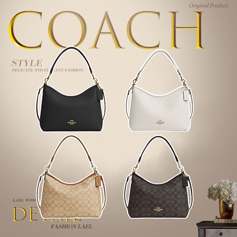 COACH 2024 ใหม่กระเป๋าใต้วงแขนกระเป๋าสะพายไหล่ผู้หญิงลอเรล่าCR148 CR652 | Shopee Thailand