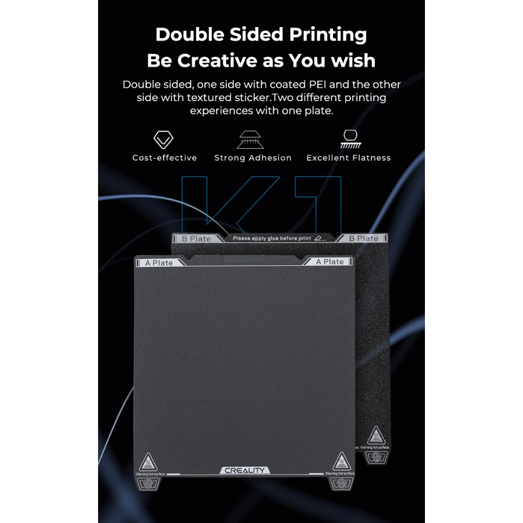 Creality Double-sided Build Plate Kit 235*235mm(4004090102) | Shopee Thailand