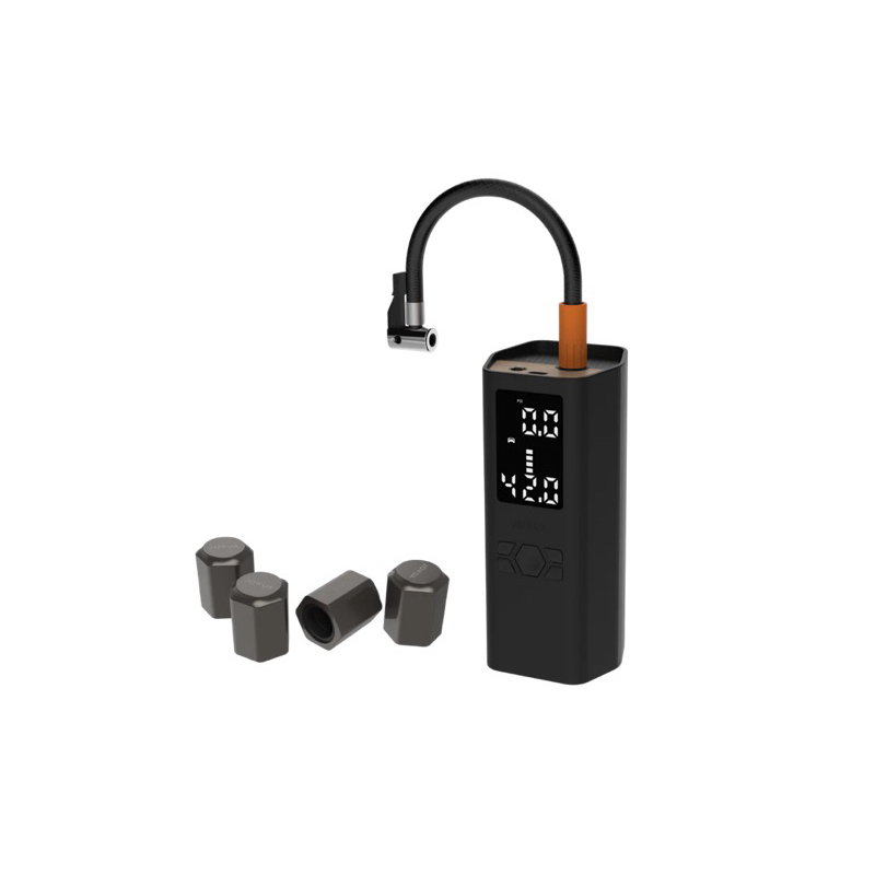 JOWUA Portable Air Compressor for Tesla and Tire Valve Caps Combo ...