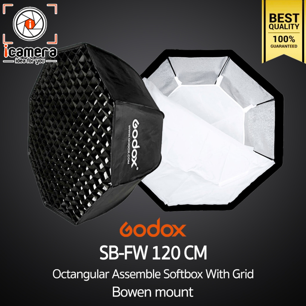Godox Softbox SB-FW 120 cm. Octa Assemble Softbox With Grid ( Bowen ...