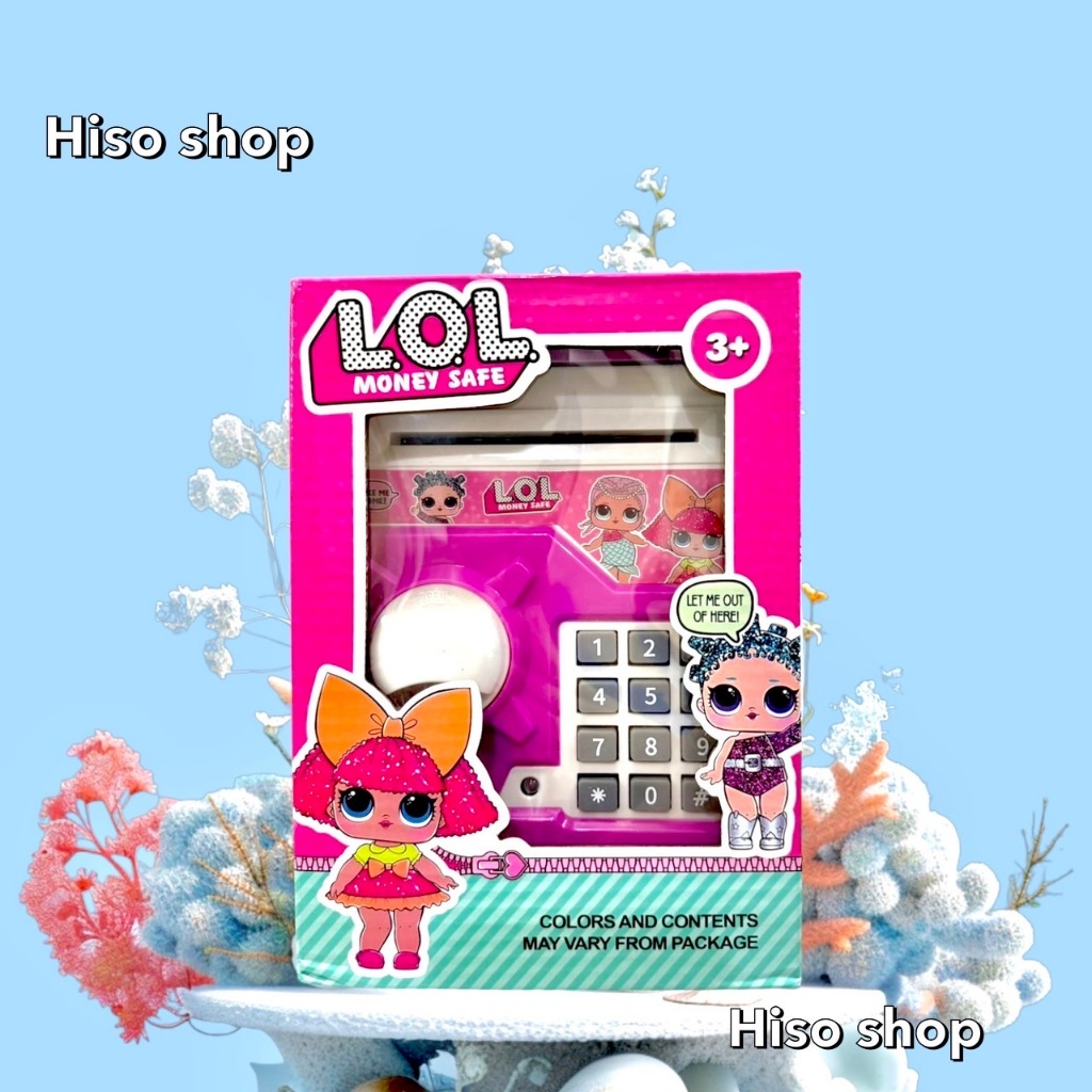 กระปุกออมสิน ตู้ ATM CARTOON BANK ตู้ดูดแบงค์,ดูดเหรียญ INTELLIGENT ...