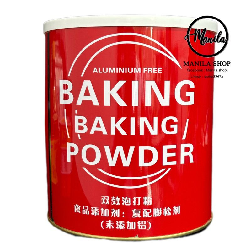 🍞 ผงฟู ตราพระจันทร์เสี้ยว Baking Powder Double Acting l Crescent ยี่ห้อ ...