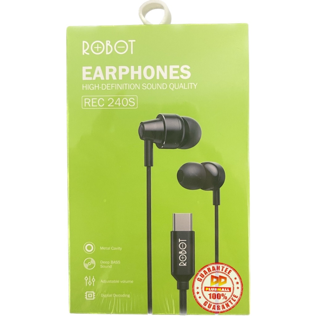 🔰พร้อมส่ง🔰ROBOTหูฟังมีสาย รุ่น REC240S หูฟัง | Shopee Thailand