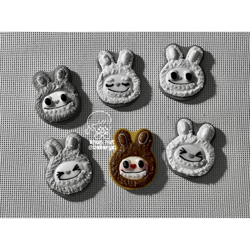 labubu cookies คุกกี้รอยัลไอซิ่งน้องลาบูบู้ ขนาด 4.2*5.3 ซม. | Shopee ...