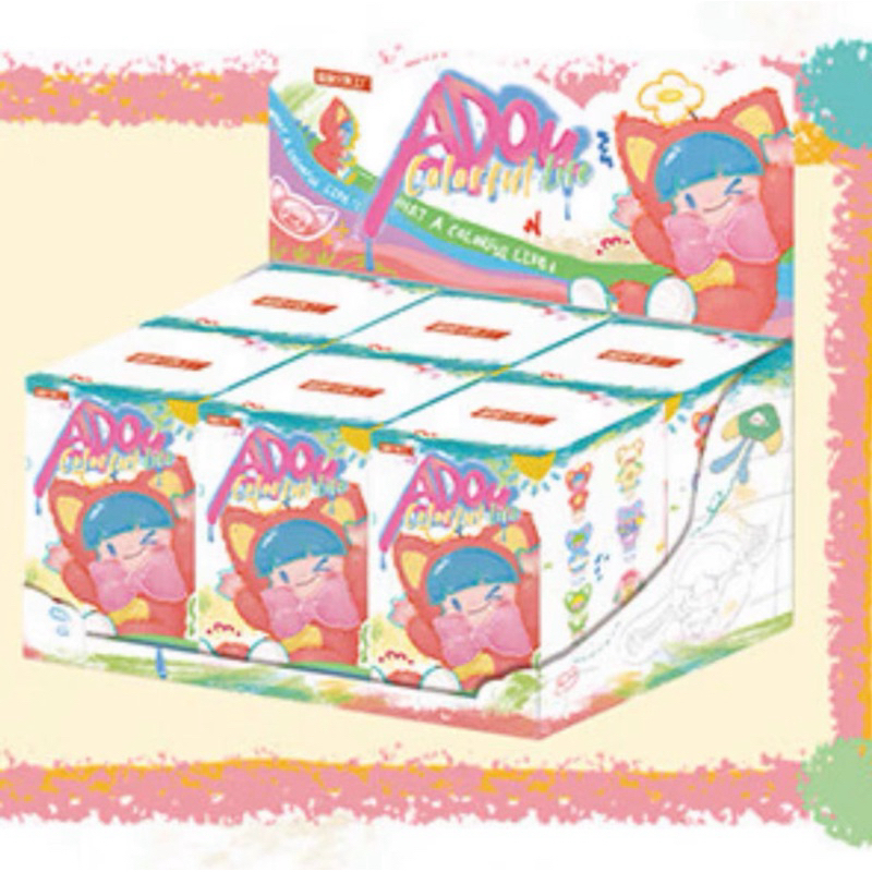 พร้อมส่งที่ไทย / ยกบ็อก ไม่แกะซีล Adou colorful life v2 Adou yummy v2 ...