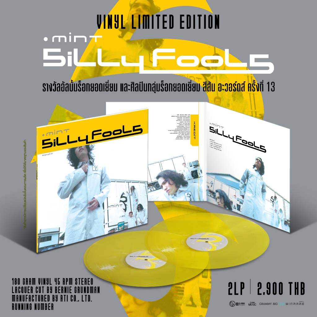 Vinyl Silly Fools : Mint 2LP | Shopee Thailand